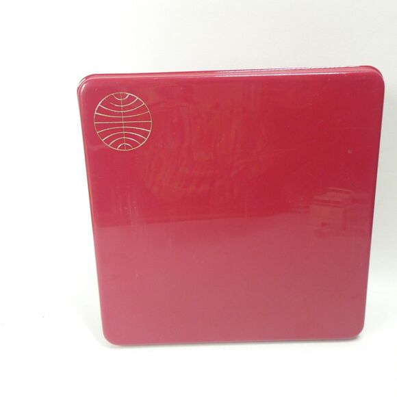 Accents | Pan Am Airways Red Plastic Storage Box Lid Vintage Paa ...
